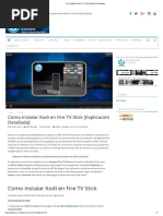 Guía Configuración Fire TV Stick y Magis TV | PDF | Aplicación movil | Control remoto
