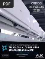Códigos de Error Aire Acondicionado York | PDF | Aire acondicionado | Tecnologías de gas
