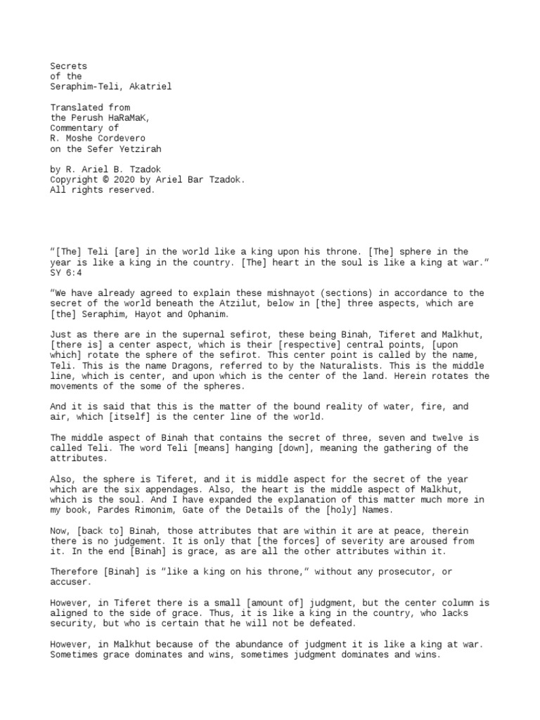 Akatriel | PDF | Hebrew Words And Phrases | Foreign Language Studies