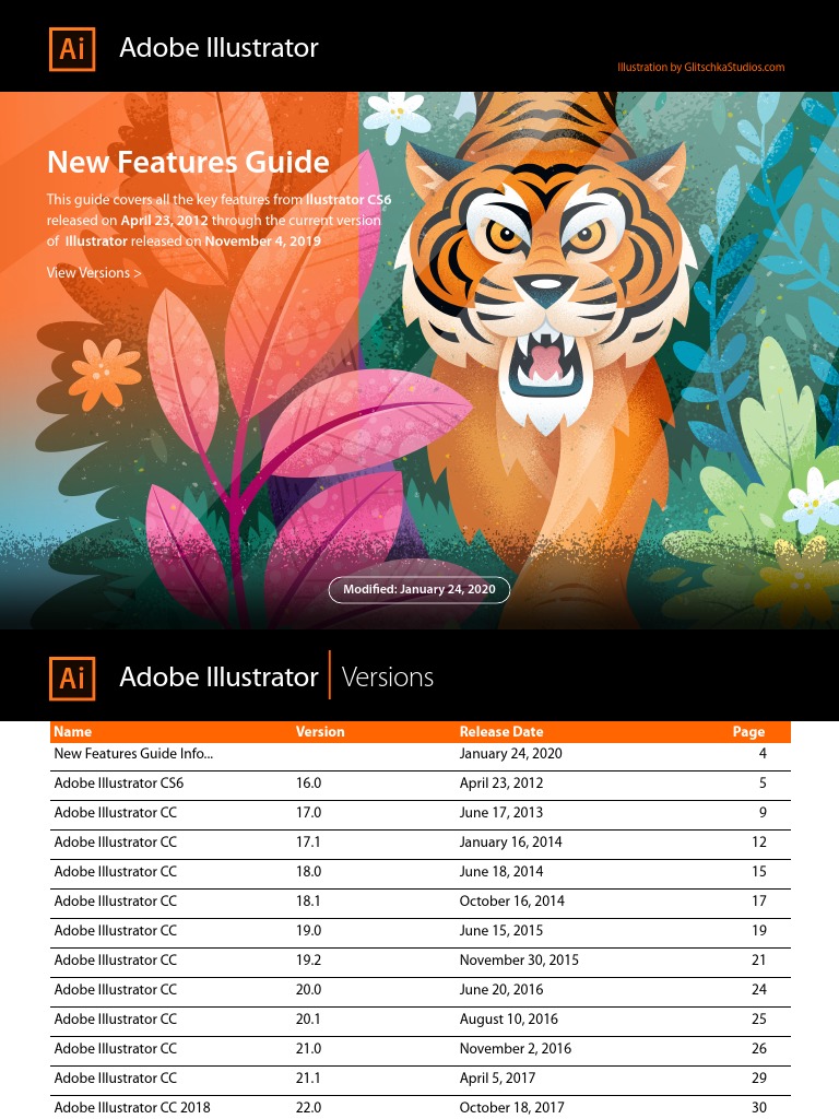 Adobe Illustrator: New Features Guide | PDF | Adobe Illustrator | Adobe ...