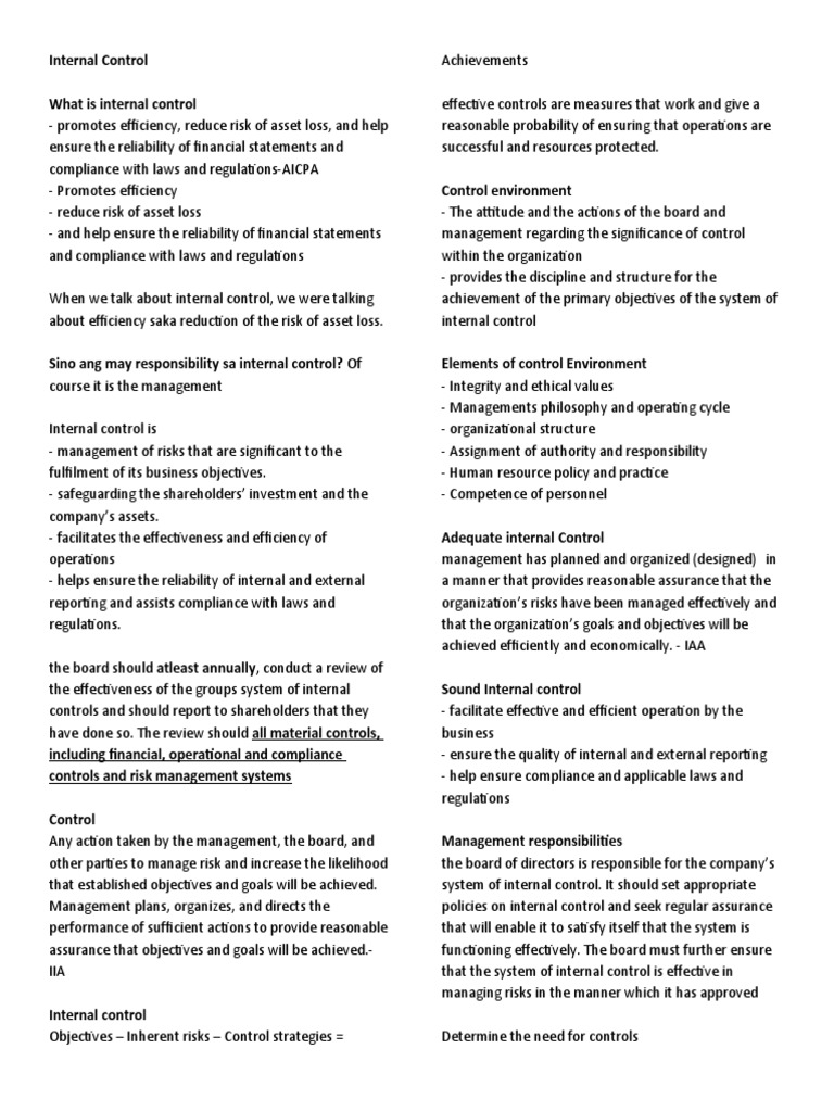 GBERMIC | PDF | Internal Control | Policy