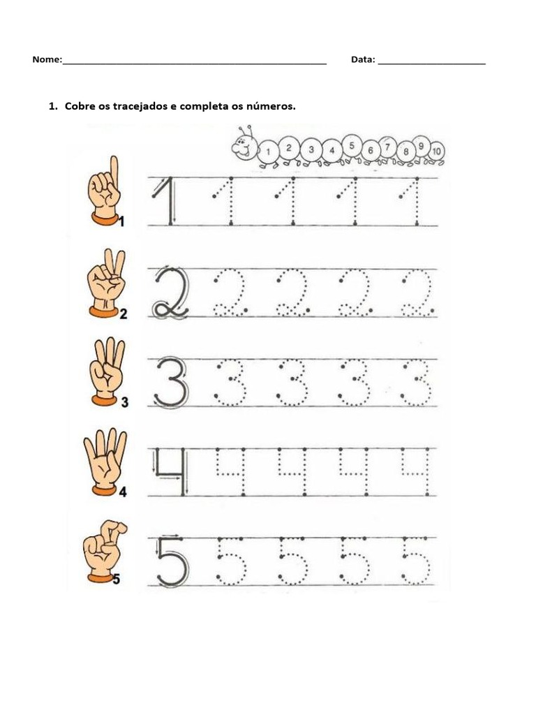 Grafismos Dos Números | PDF