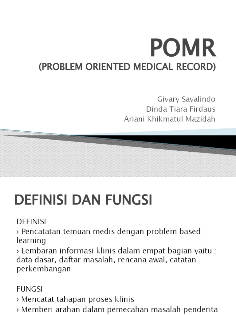 POMR | PDF