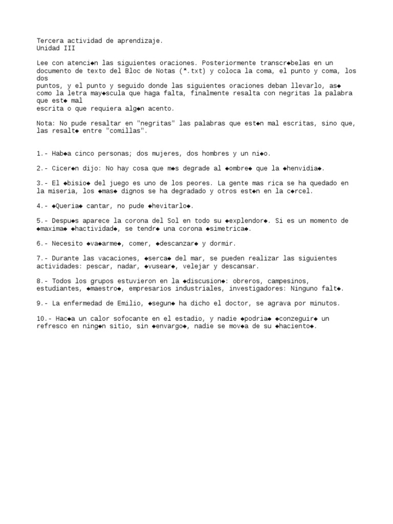 Corrección de Errores Ortográficos y de Puntuación | PDF