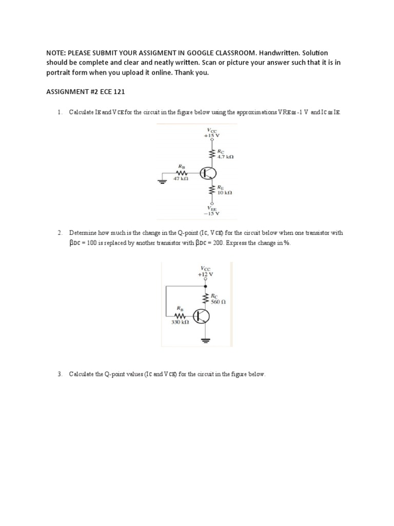 Ece Assignment#2 | PDF