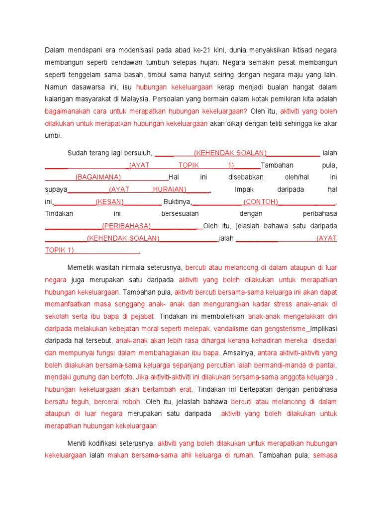 Rangka Karangan Umum | PDF