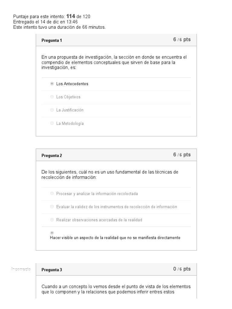 Examen Final - PRACTICA APLICADA19 | PDF | Metodología | Información