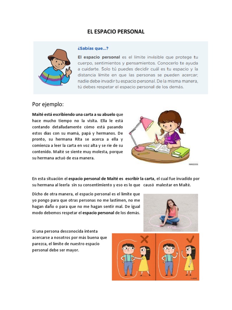 El Espacio Personal | PDF