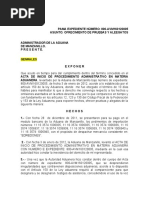Ejemplo PAMA Caso Practico | PDF | aduana | Gobierno