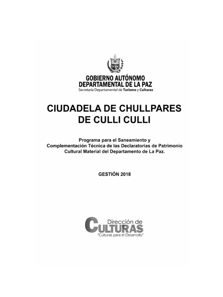 Sitio Arqueologico de Culli Culli | PDF | Imperio Inca