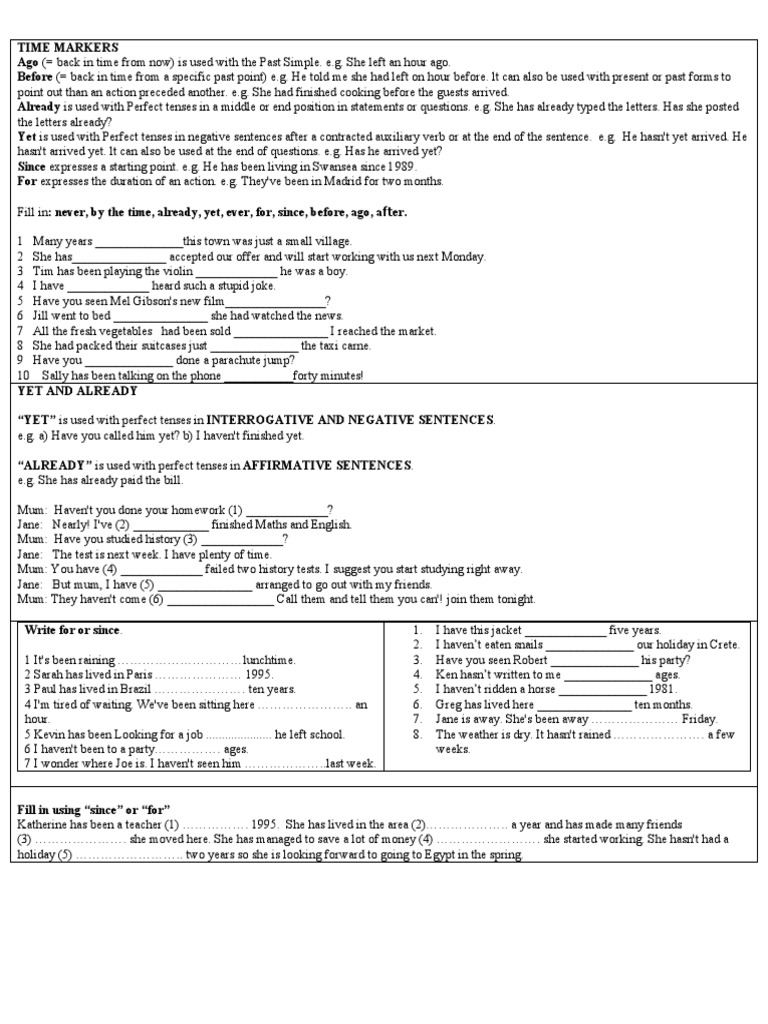 Time Markers | Download Free PDF | Linguistic Typology | Grammar
