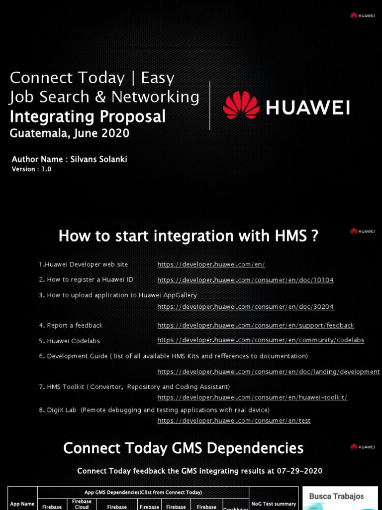 HMS Integration Proposal For Connect Today PDF | PDF | Software ...