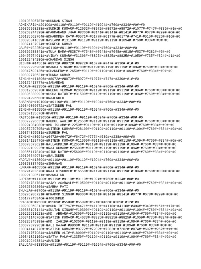 Sample Ecr File To Import | PDF