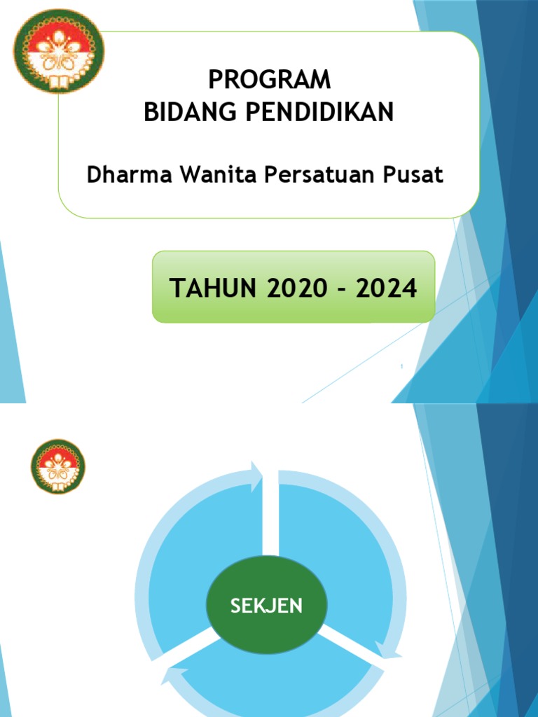 Program Kerja BID - PENDIDIKAN 2020 Power Point | PDF