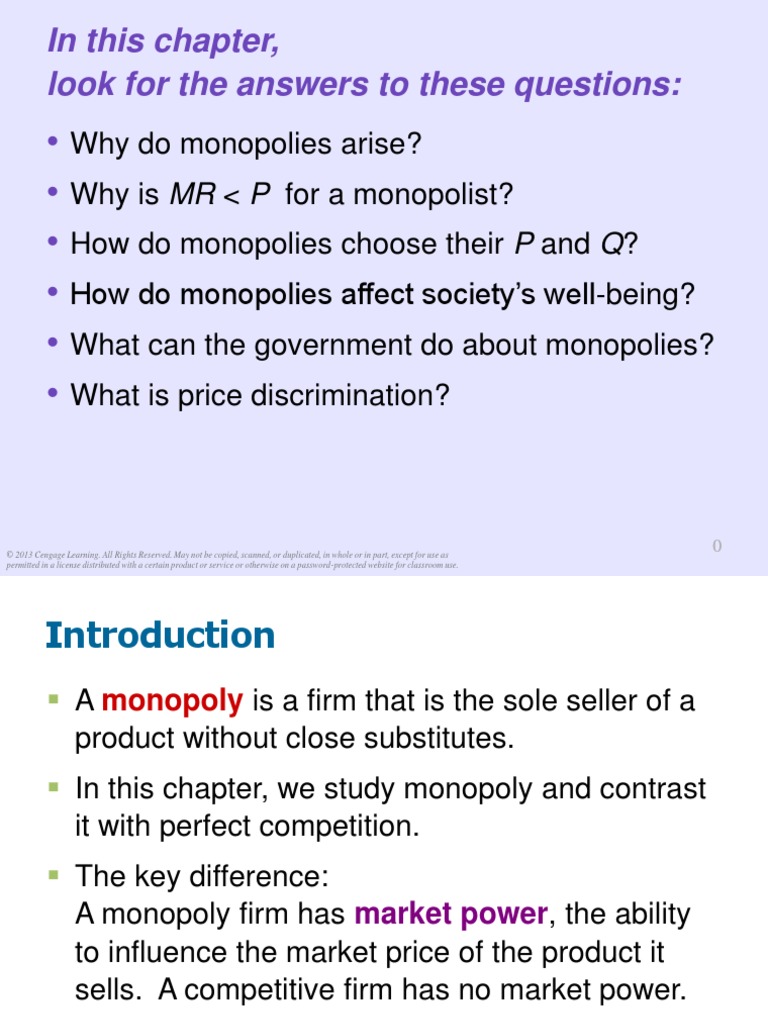 In This Chapter, Look For The Answers To These Questions | PDF | Price ...