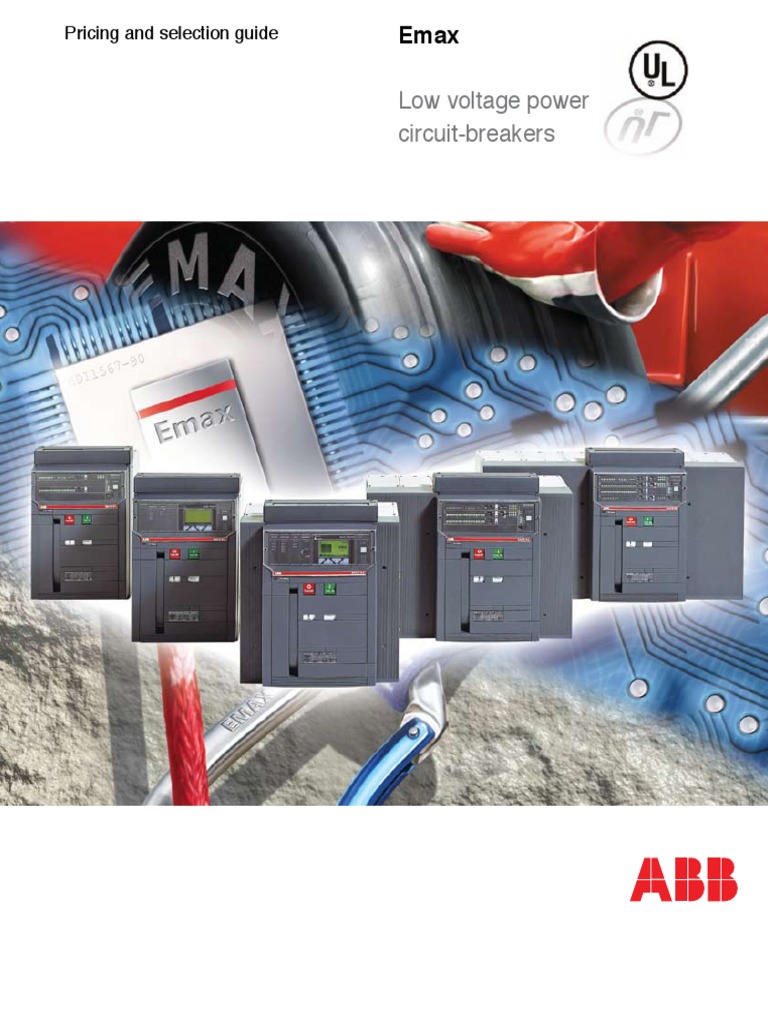 Emax Low Voltage Circuit Breakers Guide | PDF | Power Engineering ...