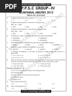 NCAT Sample Questions | PDF | Teaching Mathematics