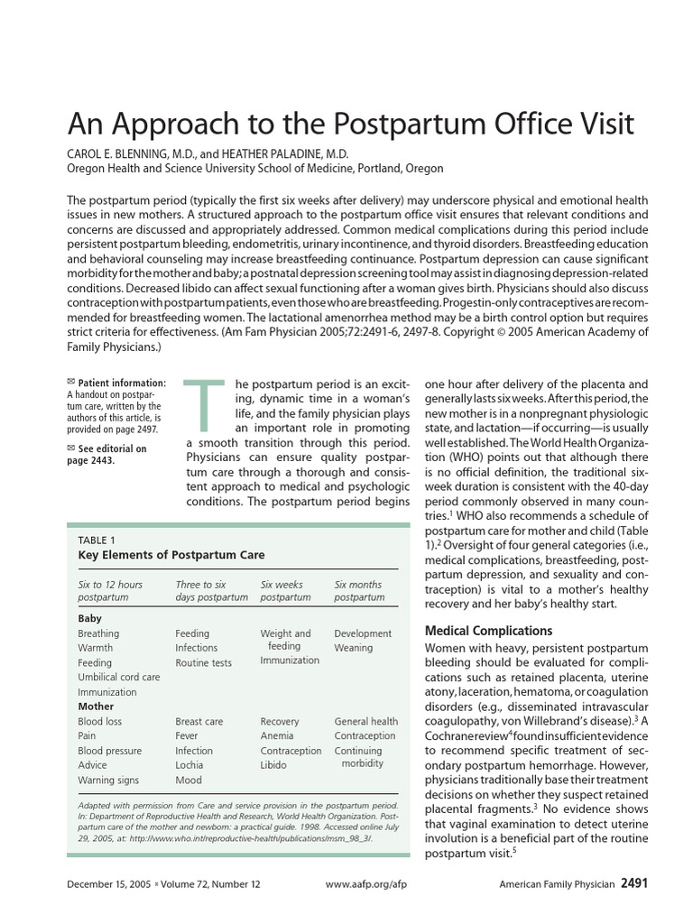 Postpartum PDF | PDF | Postpartum Period | Breastfeeding