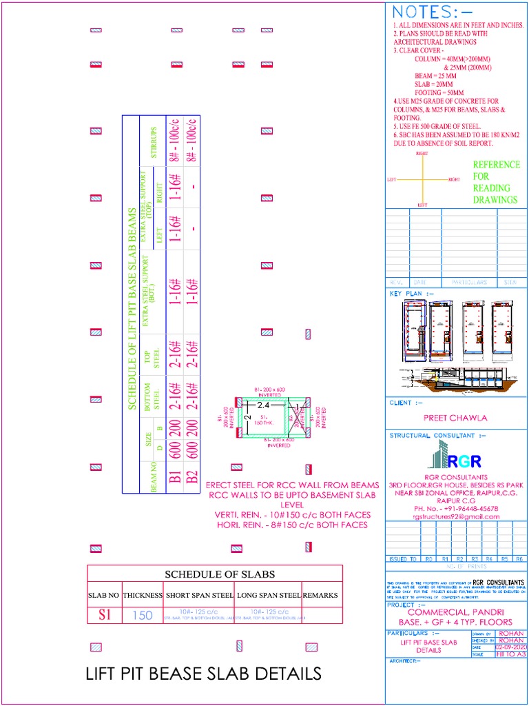 Lift Pit Base PDF | PDF