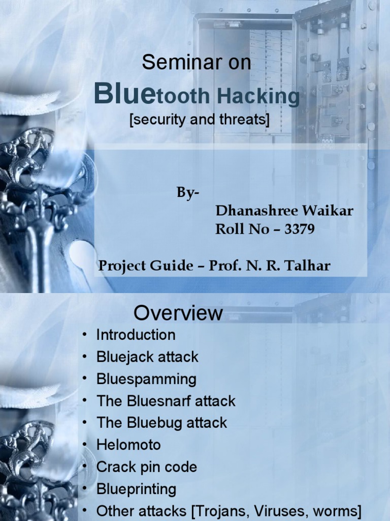 Bluetooth Hacking | Download Free PDF | Bluetooth | Malware