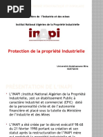 Présentation de L'INAPI | PDF | Brevet | Propriété intellectuelle