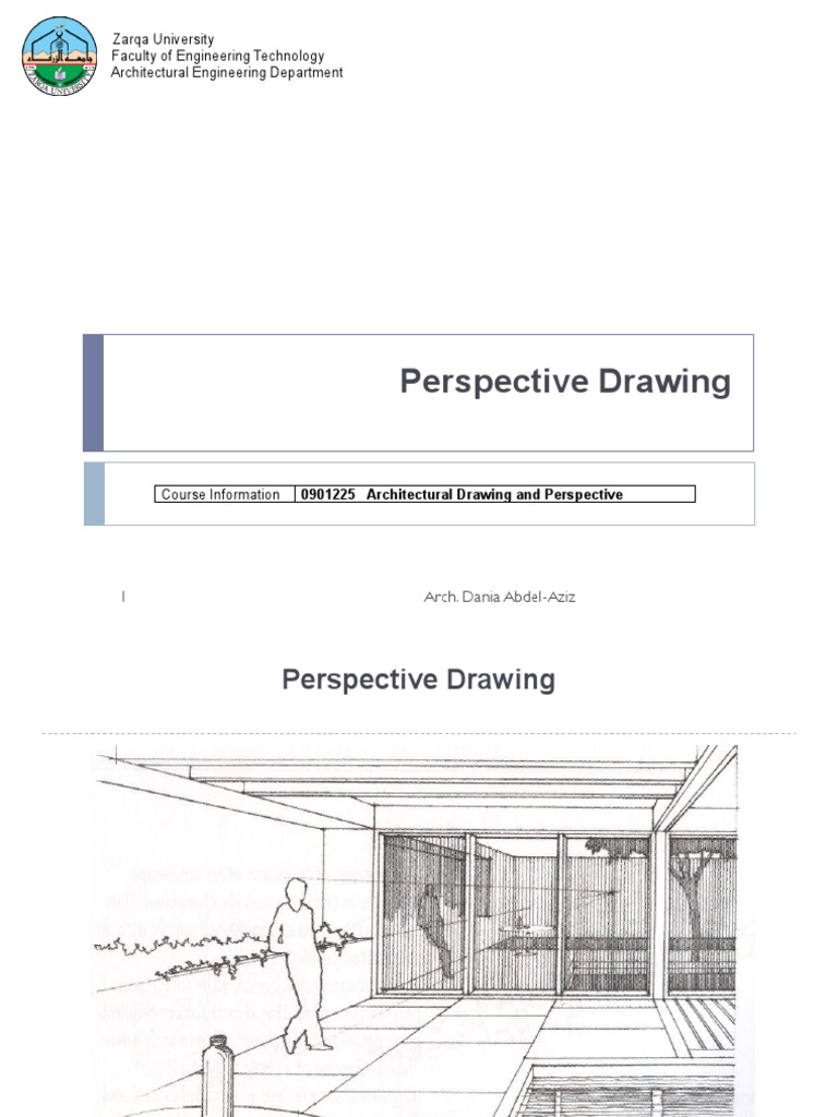 Slide VCD102 Perspective Drawing | PDF | Perspective (Graphical) | Horizon