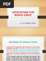 Accounting for Bonus and Rights Issues | PDF | Debits And Credits ...