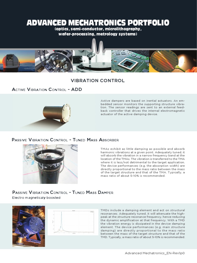 Advanced Mechatronics - EN-Rev1p0 | PDF | Resonance | User Interface