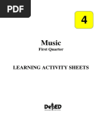 Worksheets in MAPEH Music | PDF | Elements Of Music | Notation