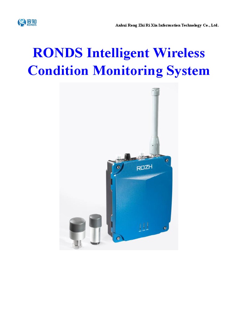 RONDS Intelligent Wireless Monitoring System | PDF | Wireless | Personal Computers