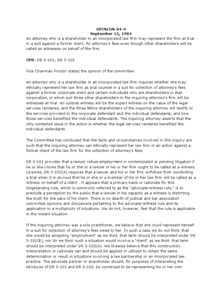 Attorney Fee Collection Ethics Explained | PDF | Lawyer | Attorney's Fee