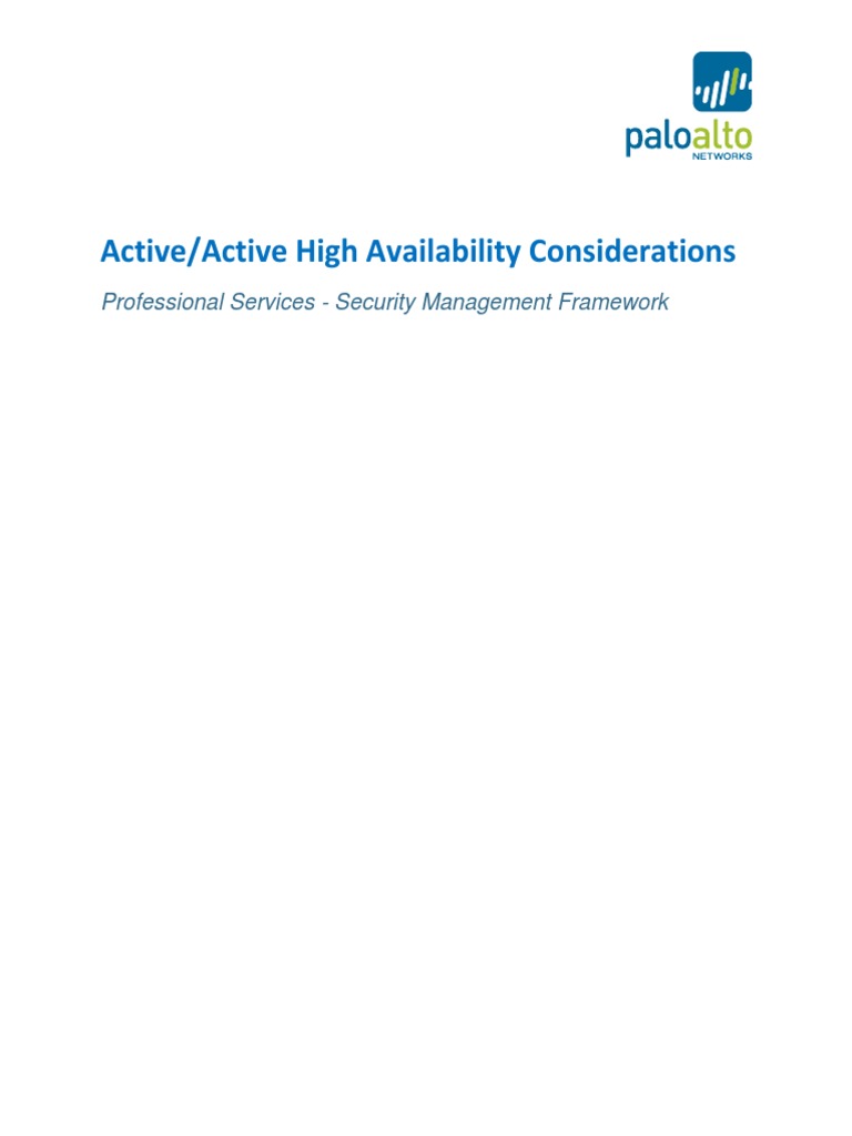 Operational Enablement Active Active | PDF | Routing | Router (Computing)