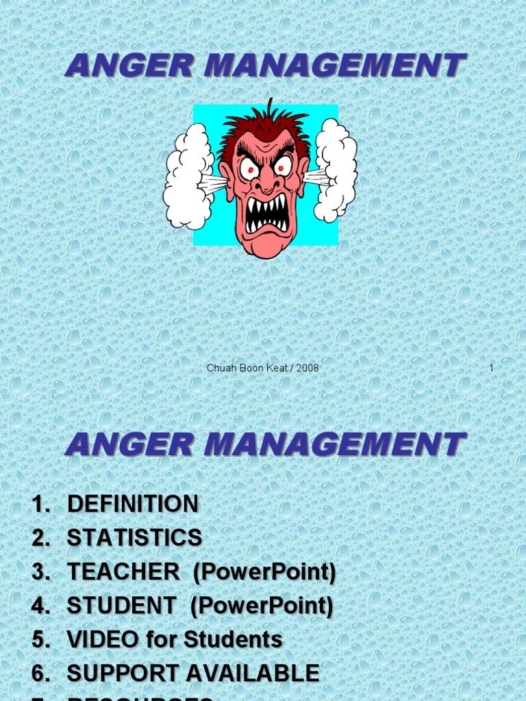 Anger Management | PDF | Anger | Aggression