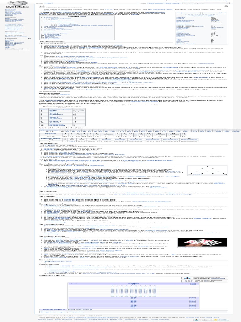 Anthropology: Usage and Terms | PDF | Numbers | Decimal