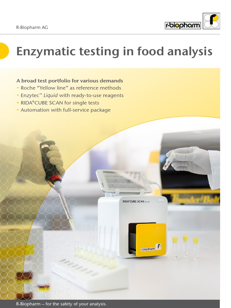 Enzymatic Testing in Food Analysis: A Broad Test Portfolio For Various ...