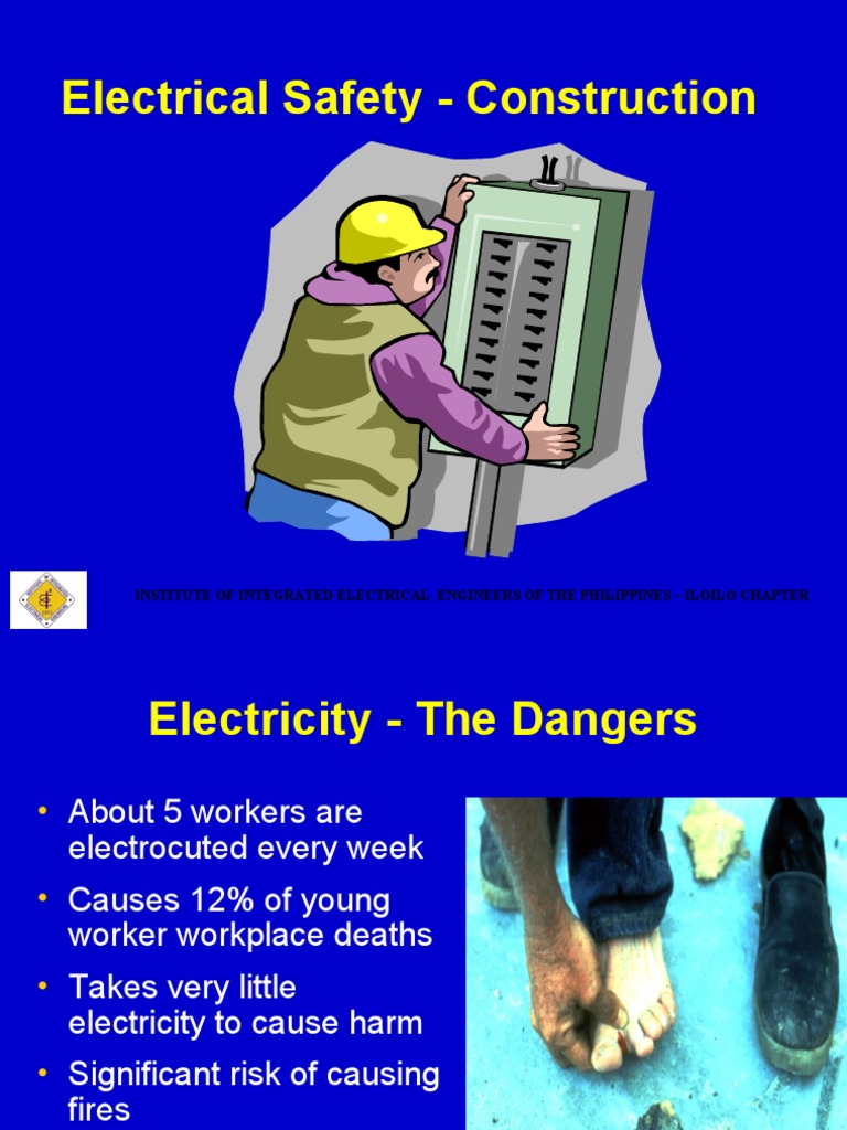 Electrical Safety in Philippine Construction | PDF | Fuse (Electrical ...