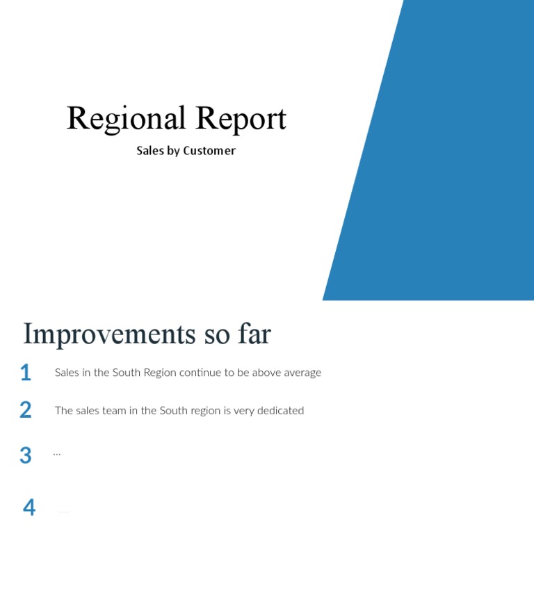 Regional Report PowerPoint | PDF | Business