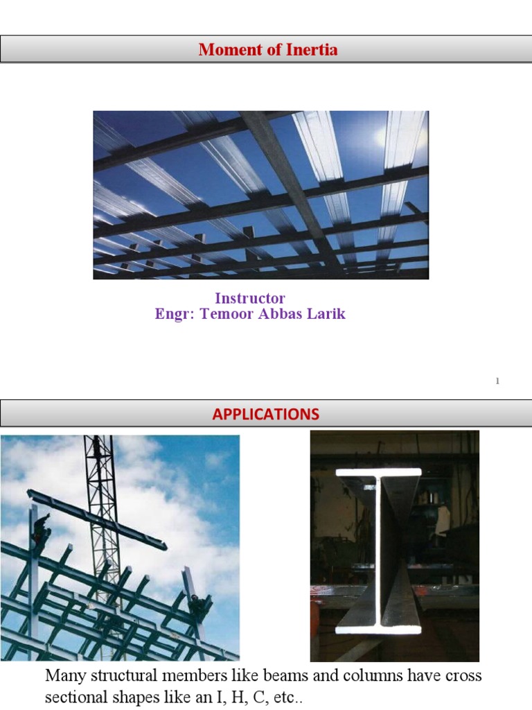 Moment of Inertia | PDF | Torque | Rotation Around A Fixed Axis