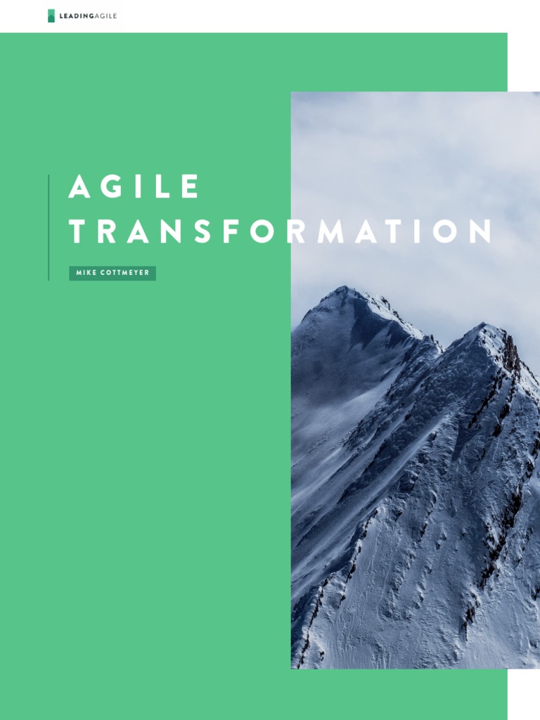 Agile Transformation-Whitepaper-2020 | PDF | Agile Software Development | Scrum (Software ...