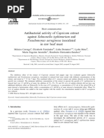 Biochemical Tests for Pseudomonas aeruginosa | PDF | Pseudomonas ...