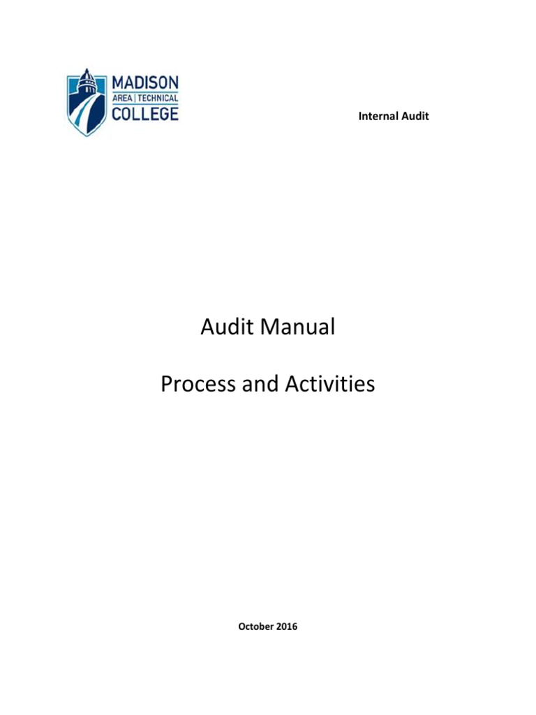 Internal Audit Process and Activities | PDF | Internal Control ...