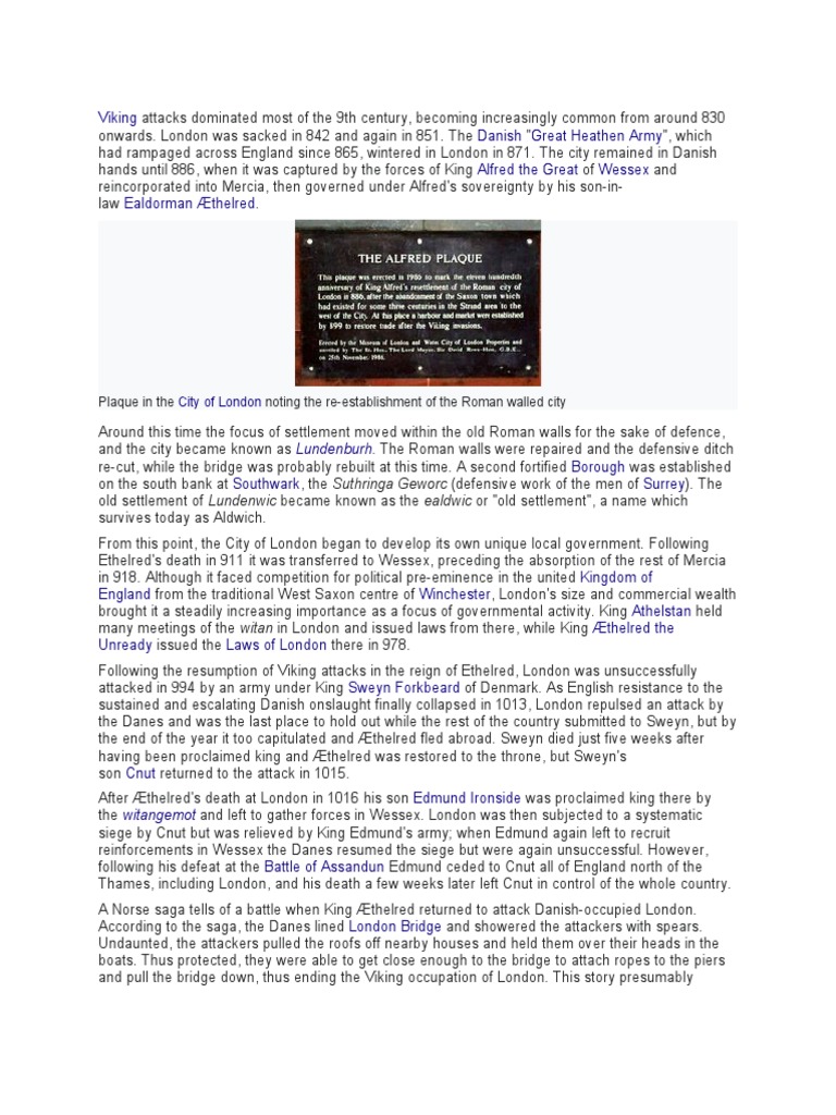 Viking Danish Great Heathen Army Alfred The Great Wessex Ealdorman ...