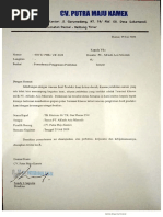 Agency Appointment Letter For TB. Prima 1201 | PDF | Ships | Transport