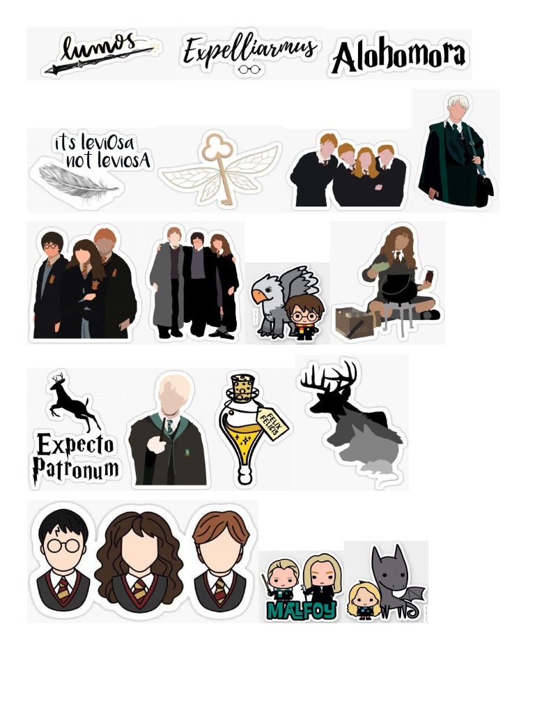 Stickers Harry Potter | PDF