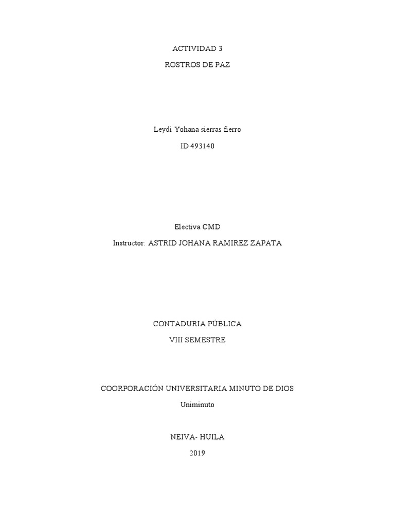 Actividad 3 Electiva CMD | PDF