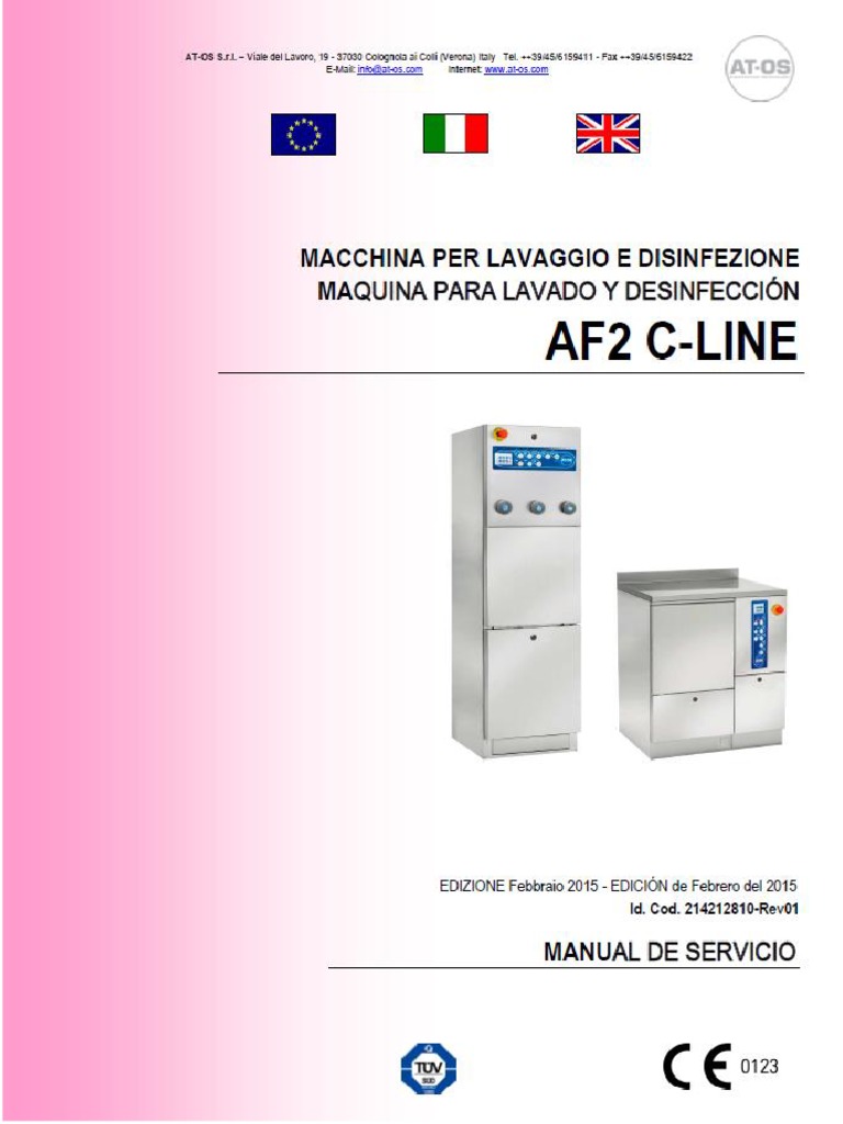 Manual TECNICO AF2 C-Line (ESPAÑOL) | Descargar gratis PDF | Bomba | Tornillo