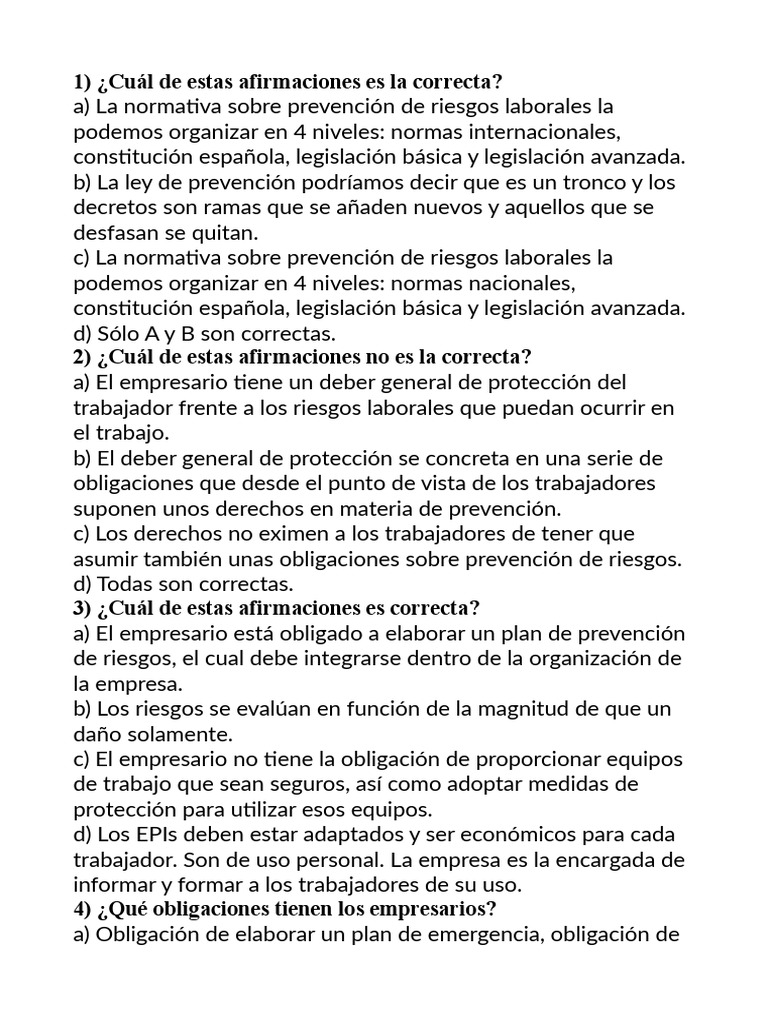 Fol Test 3 | PDF | Labor | Empleo