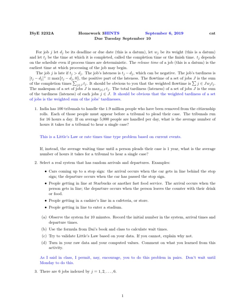 HW3Hints 3232 | PDF | Exponential Function | Applied Mathematics