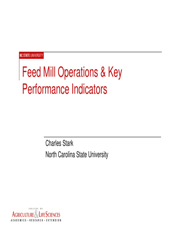 Silo - Tips - Feed Mill Operations Key Performance Indicators Charles ...