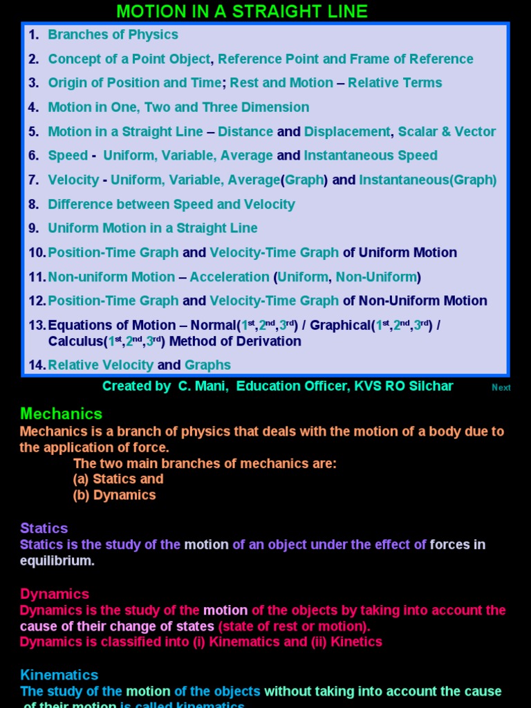 Created by C. Mani, Education Officer, KVS RO Silchar: ST ND RD ST ND ...